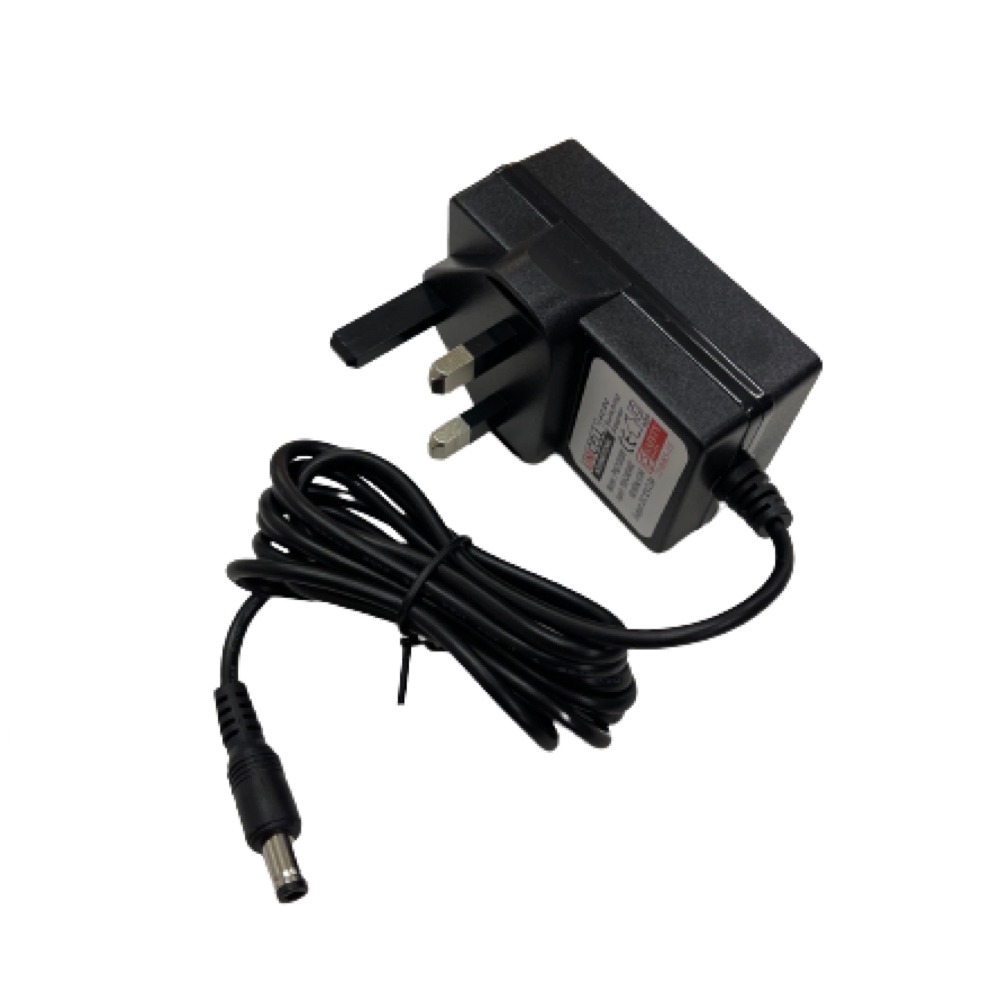 12V Safety Mark Adapter Approved UNICELL AC/DC UK Plug
